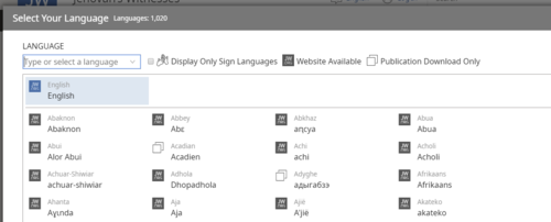 What is the world's most translated website in 2020?